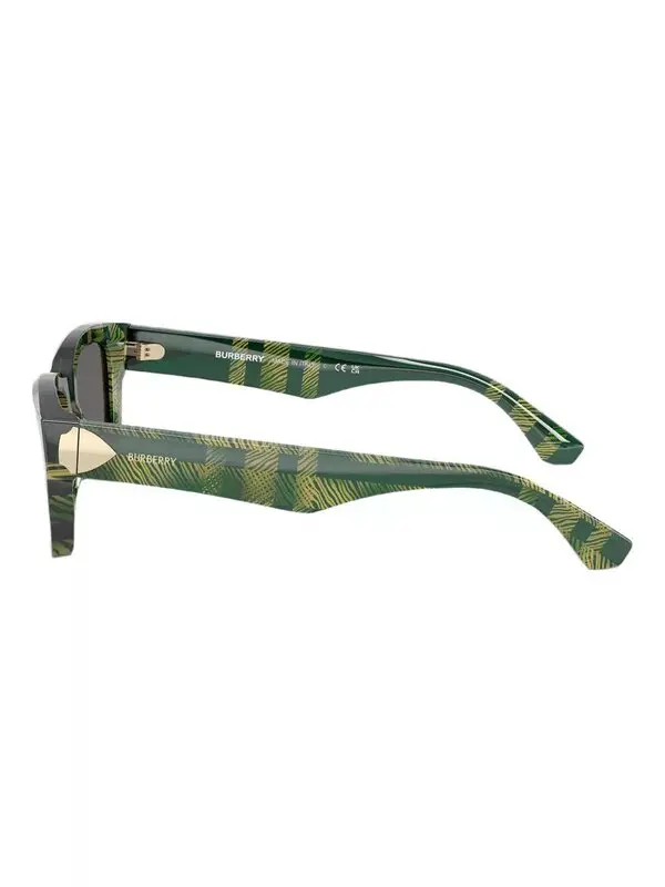 Burberry Check-pattern Square Sunglasses