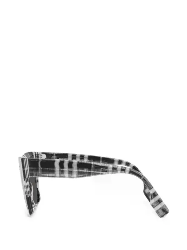 Burberry Check Square-frame Sunglasses