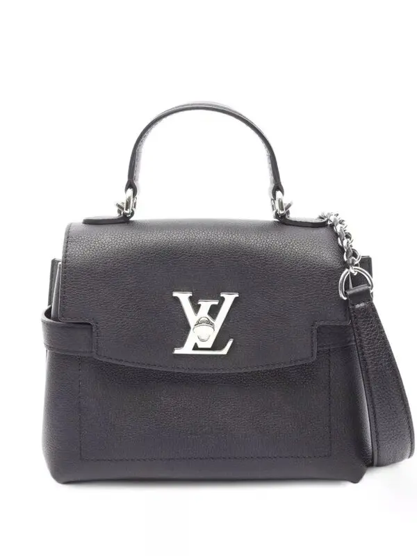 LOUIS VUITTON Mini Lockme Ever Handbag - Black