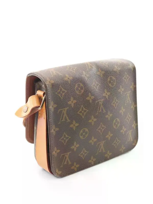 LOUIS VUITTON 1995 Cartesier Mm Monogram Shoulder Bag