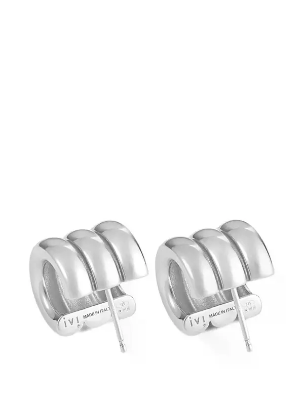 IVI Mini Gaia Hoop Earrings In Sterling