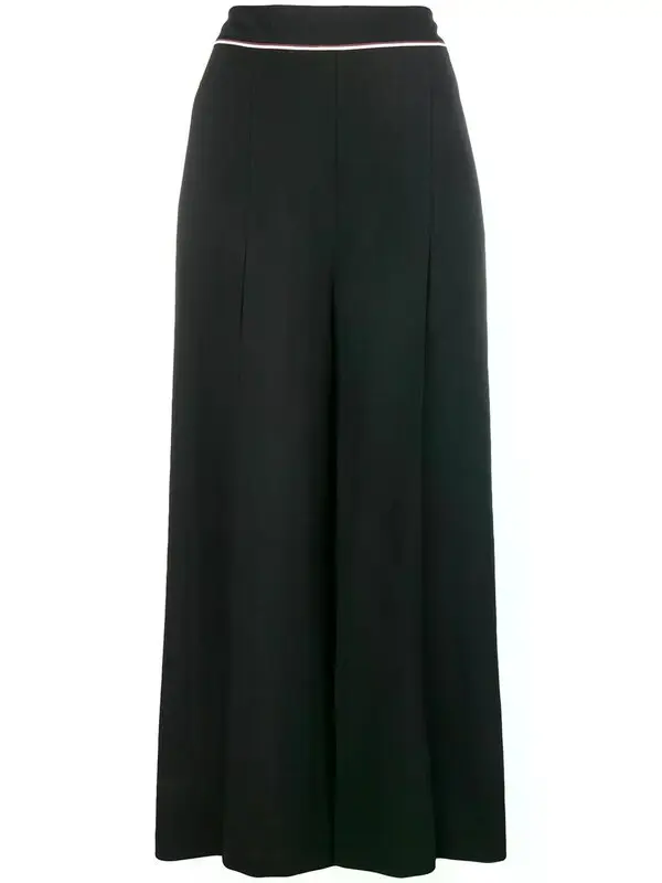 Stella McCartney Piped Wide Leg Trousers