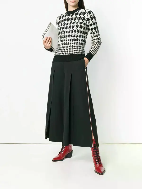 Stella McCartney Piped Wide Leg Trousers