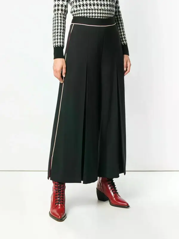 Stella McCartney Piped Wide Leg Trousers