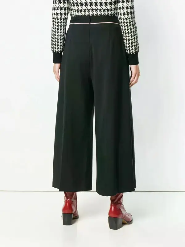 Stella McCartney Piped Wide Leg Trousers