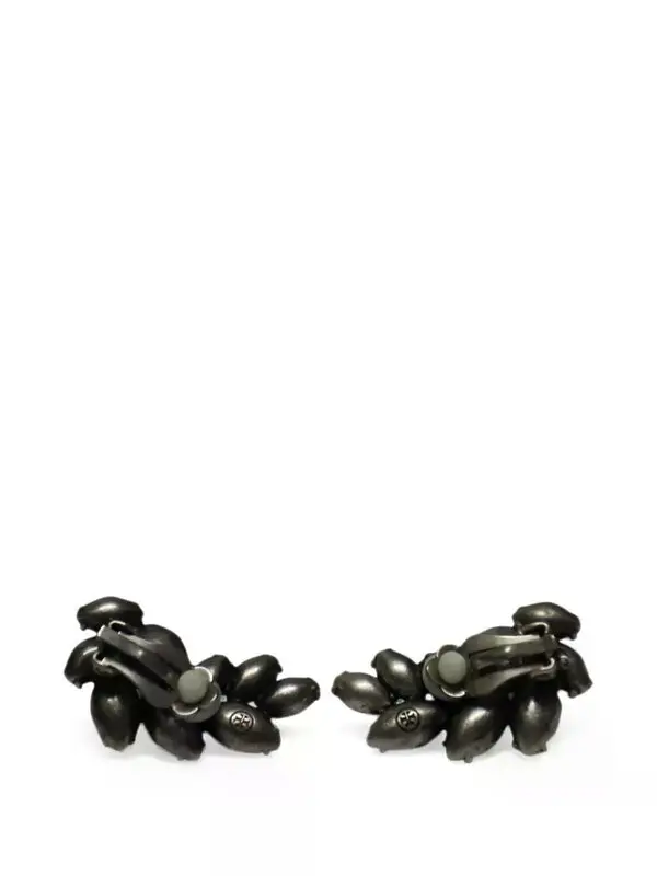 Tory Burch Clustered Crystal Pearl Earrings