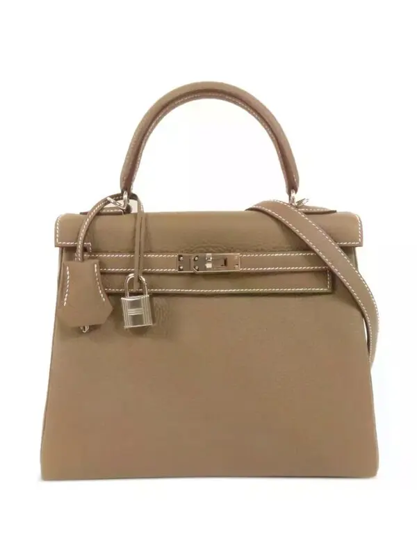 Hermès 2026 25 Kelly Leather Tote Bag