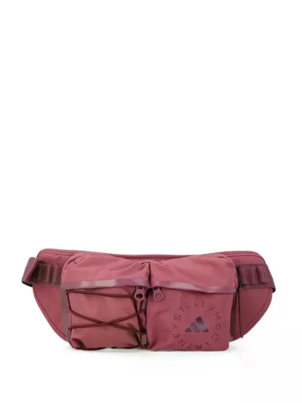 Adidas By Stella McCartney Logo-print Bungee-cord Belt Bag