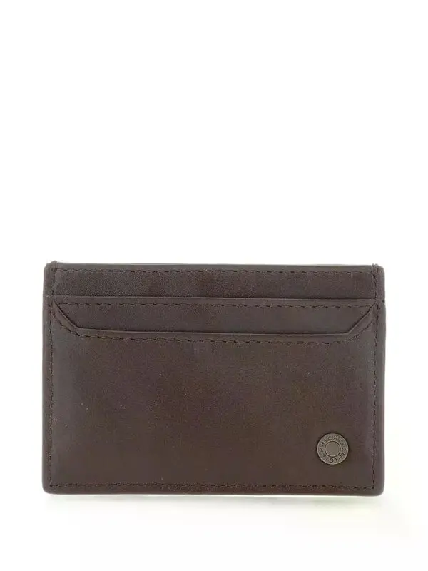 GIANNI CHIARINI Stud-detail Leather Cardholder