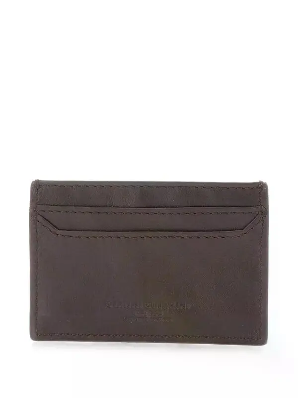 GIANNI CHIARINI Stud-detail Leather Cardholder