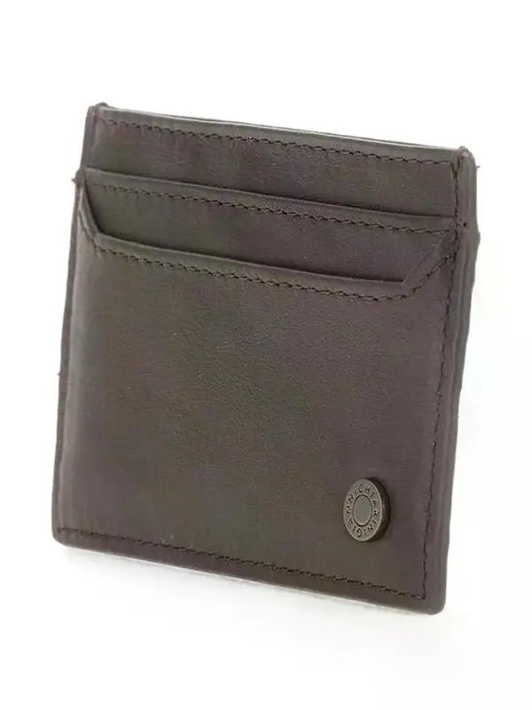 GIANNI CHIARINI Stud-detail Leather Cardholder