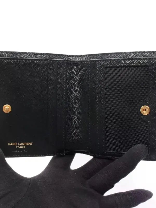 Saint Laurent 2020s Monogram Bi-fold Wallet