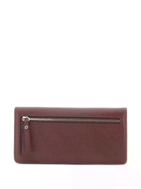GIANNI CHIARINI Large Grain Logo-print Wallet