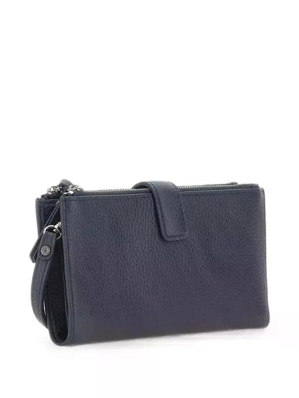 GIANNI CHIARINI Dollaro Pebbled Leather Wallet