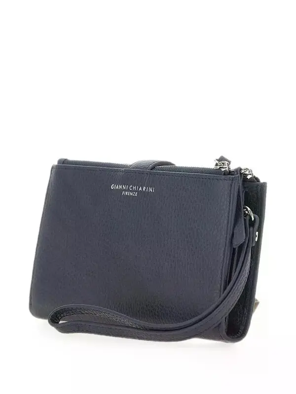 GIANNI CHIARINI Dollaro Pebbled Leather Wallet
