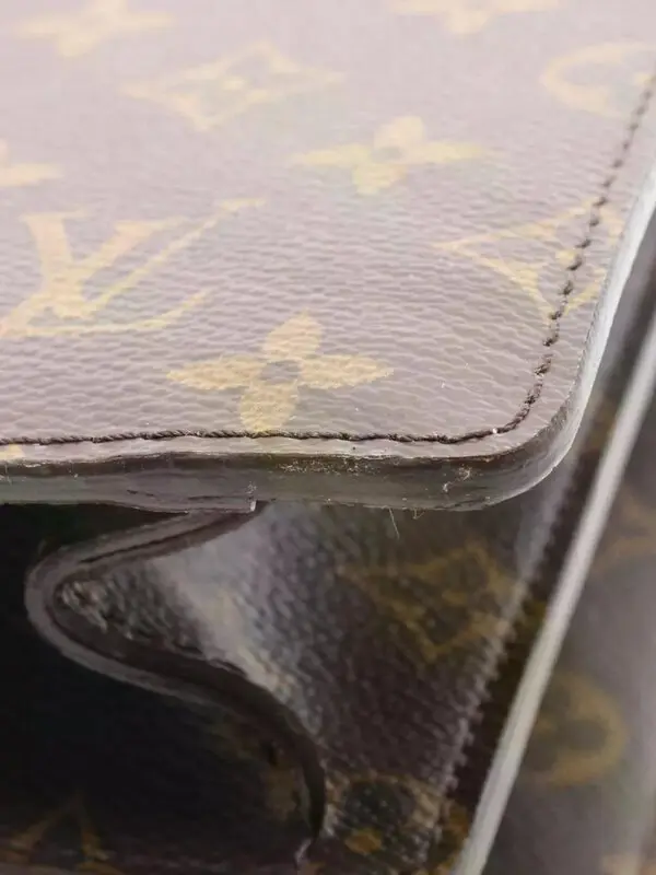 LOUIS VUITTON 2005 Serviette Fermoir Briefcase