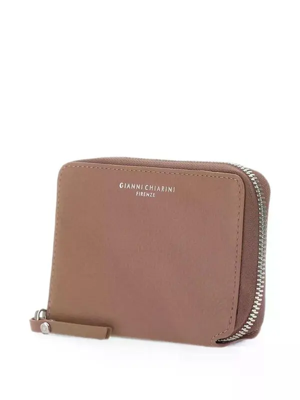 GIANNI CHIARINI Dollaro Leather Wallet - Neutrals