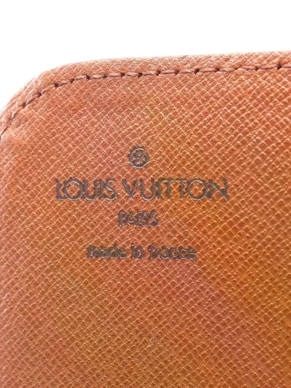 LOUIS VUITTON 1990 Monogram Cartesier Gm Shoulder Bag