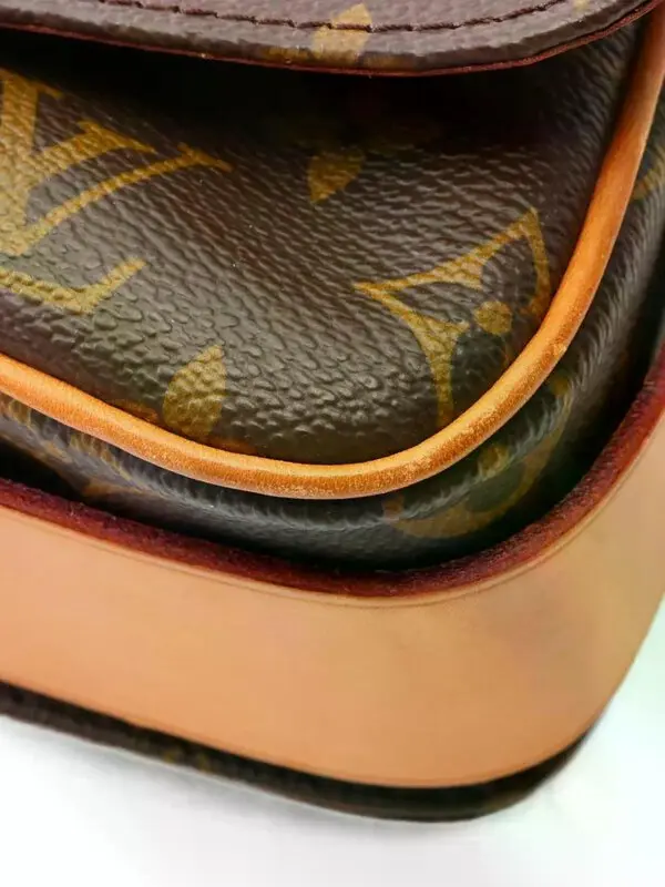 LOUIS VUITTON 1990 Monogram Cartesier Gm Shoulder Bag