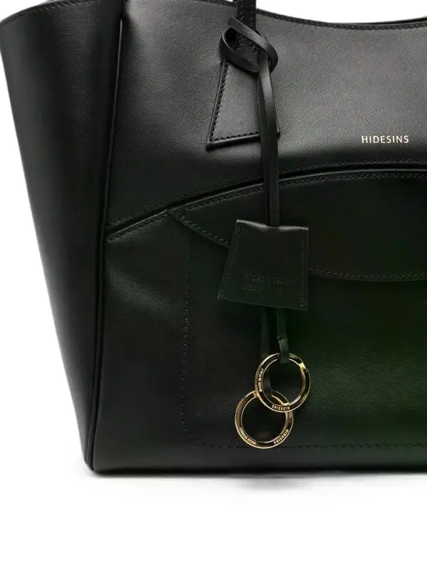 HIDESINS Logo-print Leather Tote Bag