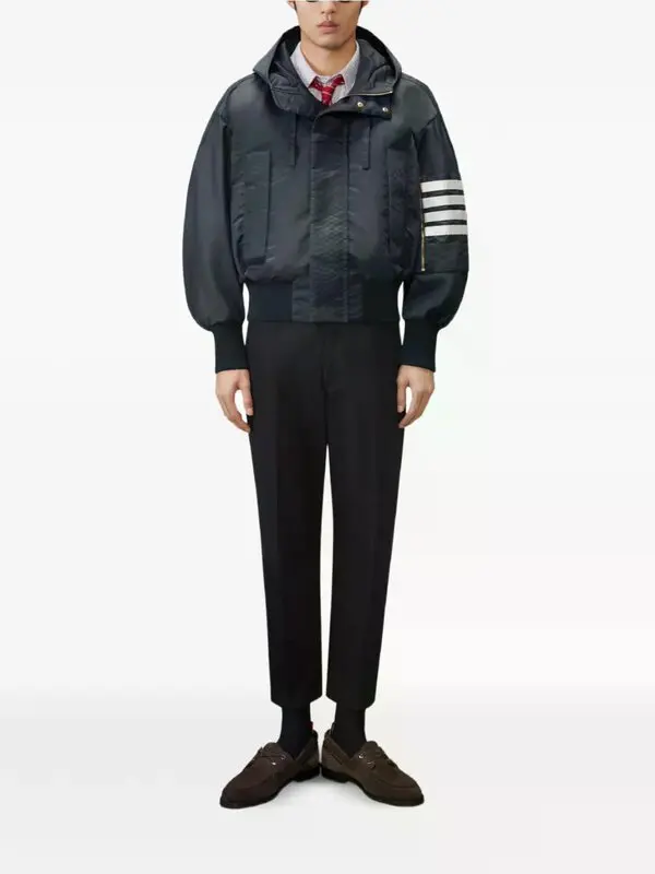 Thom Browne Tapered Chino Trousers