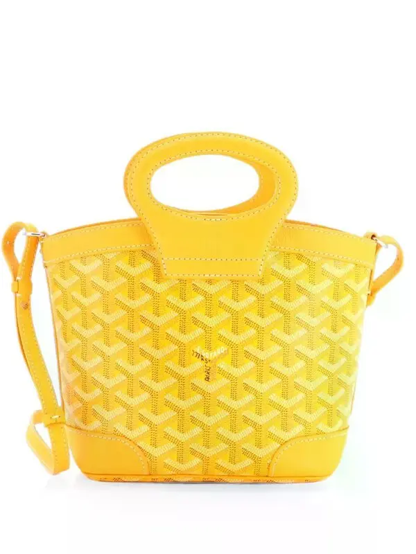 Goyard Beluga Coated Canvas Mini Tote Bag - Yellow