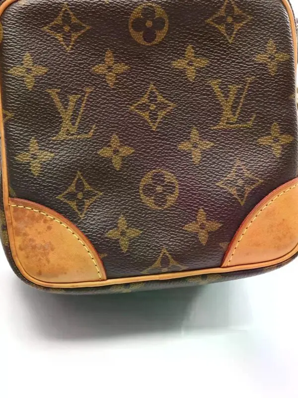 LOUIS VUITTON Monogram Canvas Shoulder Bag - Brown