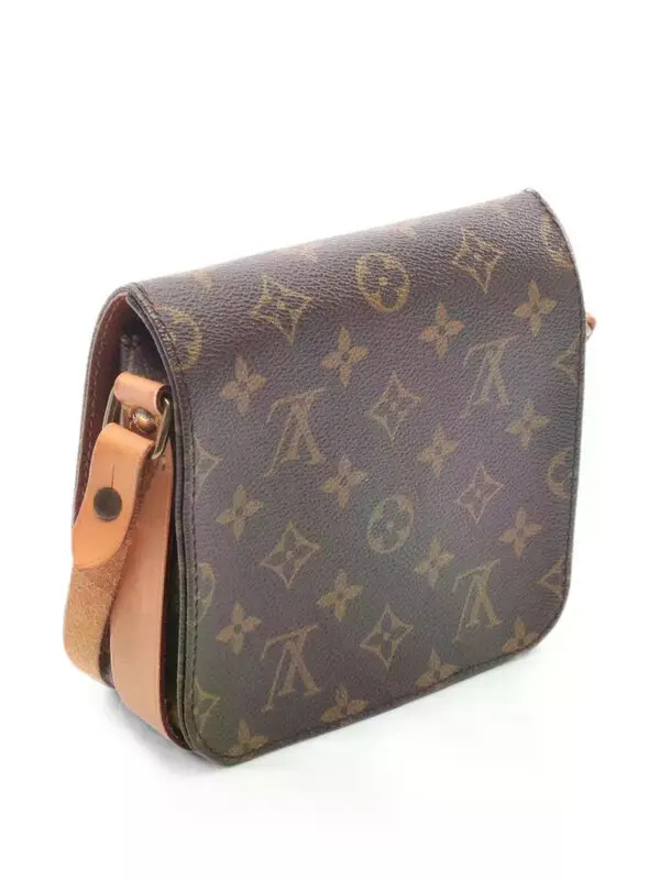 LOUIS VUITTON Monogram Canvas Shoulder Bag - Brown