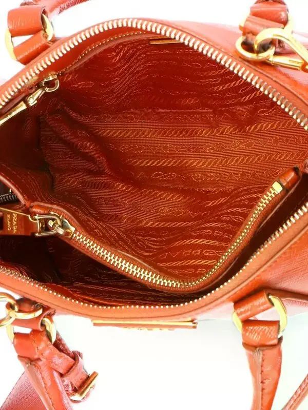Prada Promenade Bag Saffiano Leather Small Satchel