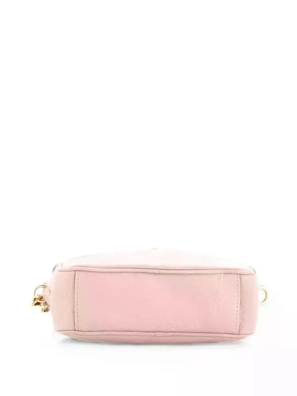 Prada Camera Bag Calfskin Leather Mini Crossbody - Pink