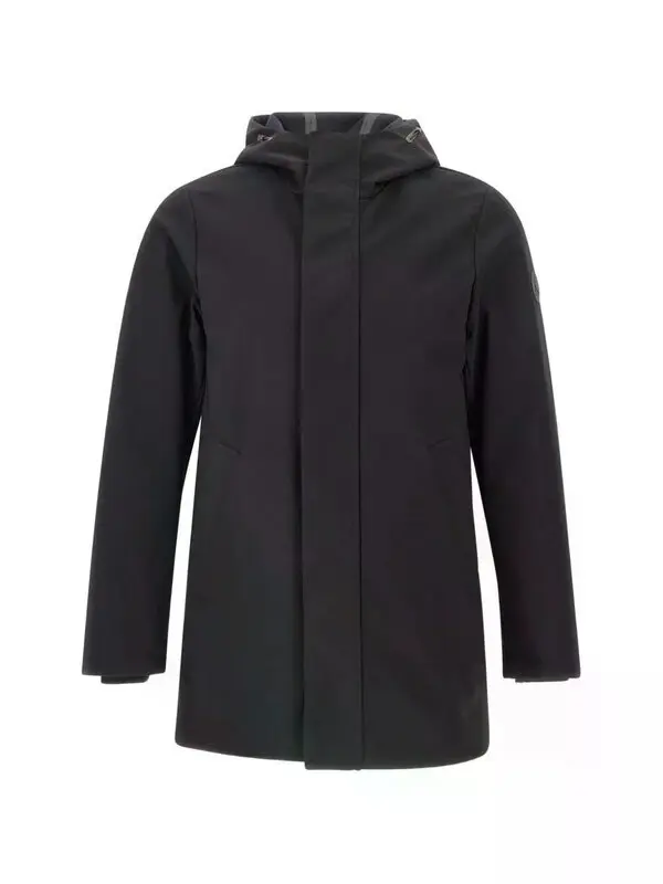 PEOPLE OF SHIBUYA Adai Hooded Parka - Black