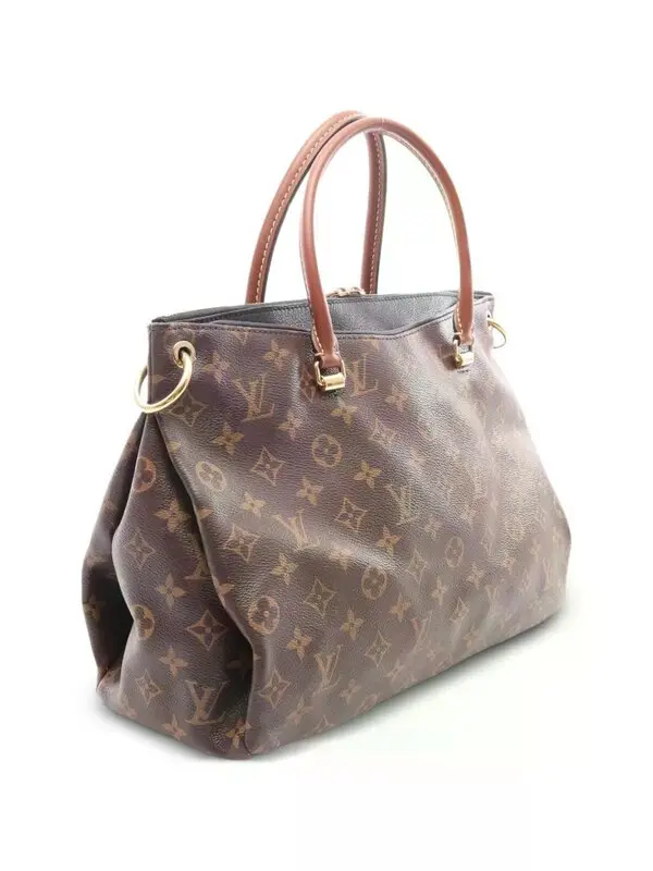 LOUIS VUITTON Pallas Monogram Tote Bag - Brown