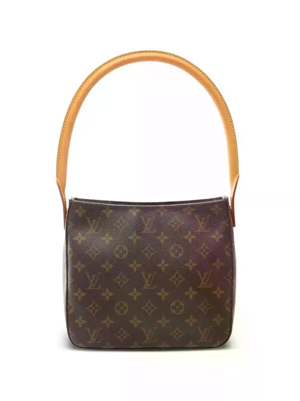 LOUIS VUITTON Monogram Canvas Looping Tote Bag - Brown