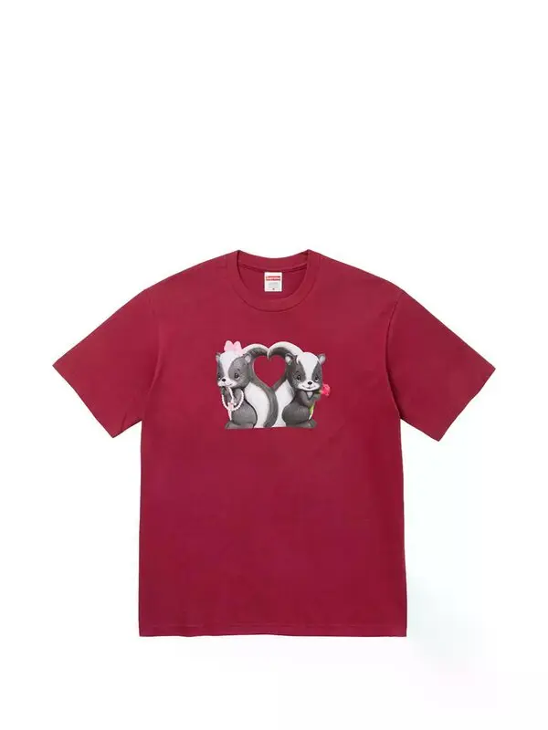 Supreme Skunk Graphic-print T-shirt - Red