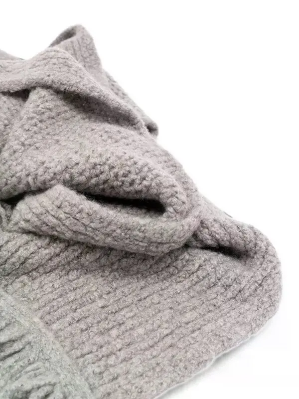 Alanui Fringed Chunky-knit Scarf