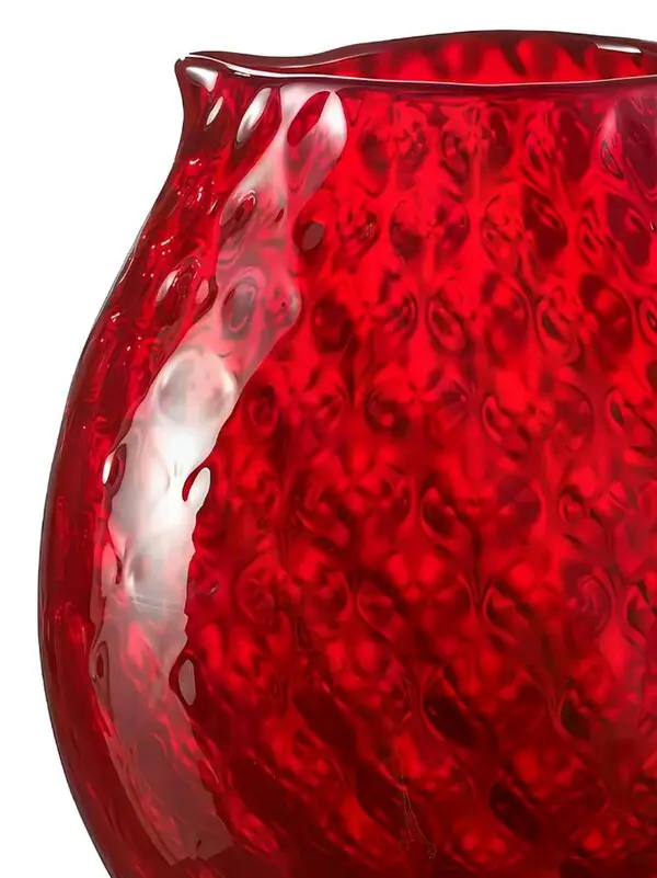 NASONMORETTI Idra Textured Jug - Red