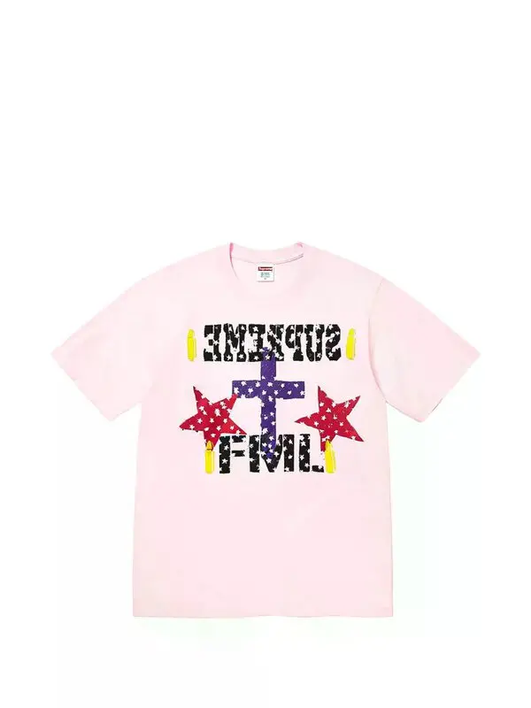 Supreme Fml Graphic-print T-shirt - Pink