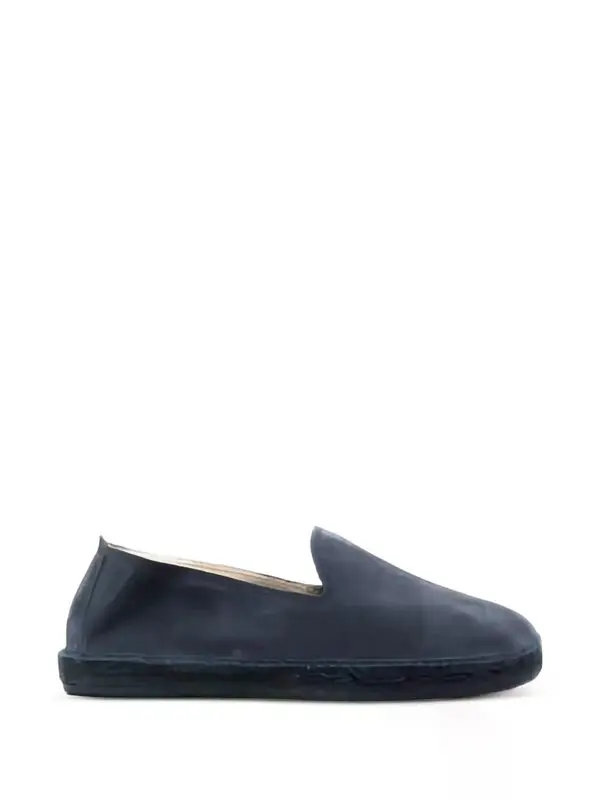 Manebí Suede Slip-on Espadrilles - Blue