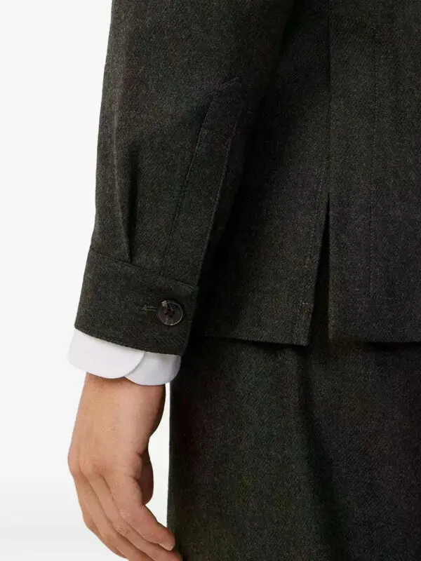 HACKETT LONDON Herringbone-pattern Jacket