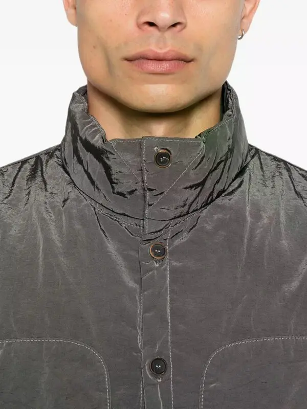 RANRA High-neck Button-up Jacket