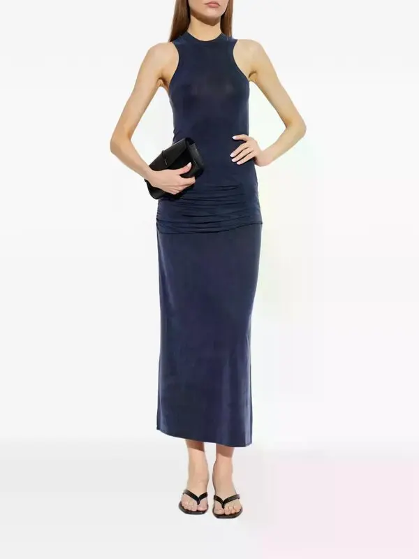 IRO PARIS Eclose Ruched Sleeveless Dress