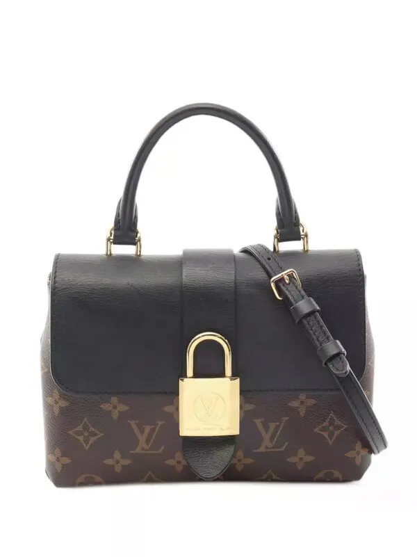 LOUIS VUITTON Monogram Locky Tote Bag - Brown