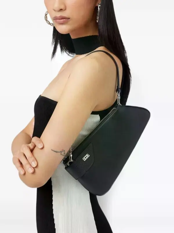 Gcds Small Comma Notte Asymmetric Shoulder Bag