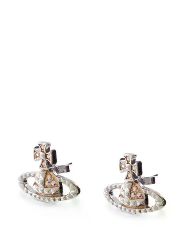 VIVIENNE WESTWOOD Mayfair Relief Orb Stud Earrings