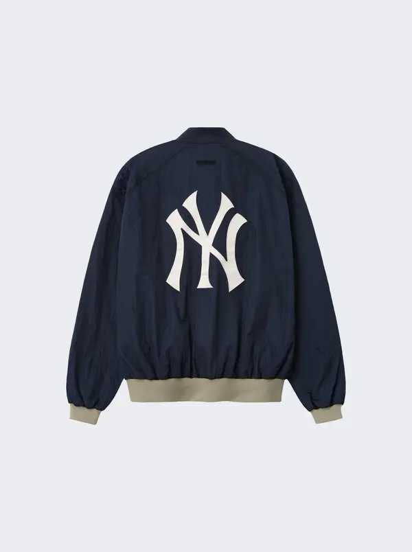 Fear Of God Yankees Half Zip Pullover Dark Sapphire - Blue