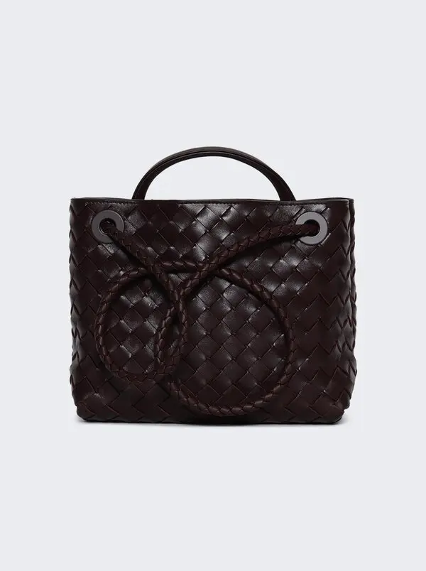 Bottega Veneta Small Andiamo Top Handle Bag - Brown