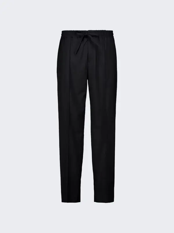 Valentino Garavani Wool Drawstring Trousers