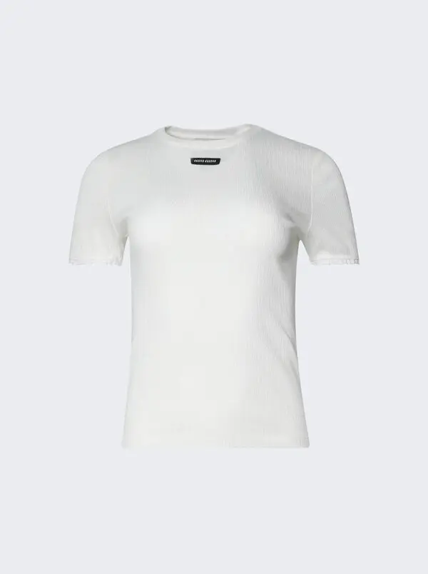 Miu Miu Pointelle Tee