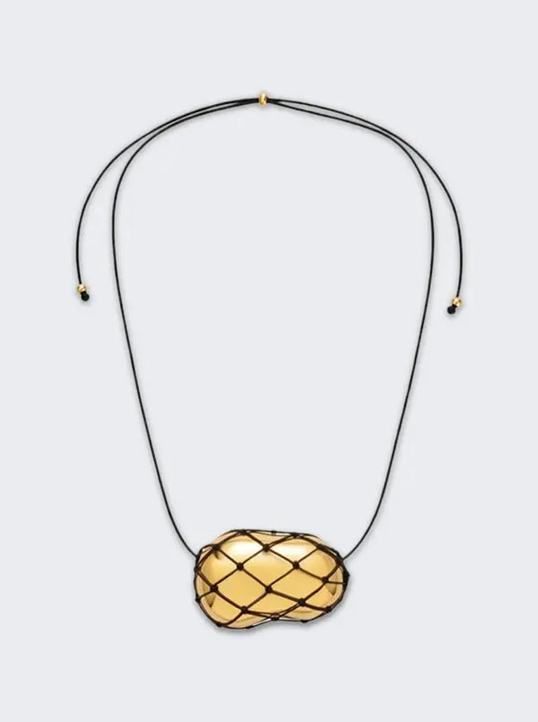 HEAVEN MAYHEM Julia Net Necklace - Gold