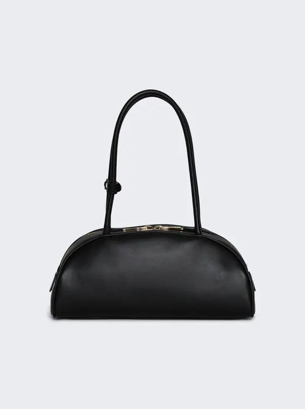 Miu Miu Calfskin Leather Beau Handbag - Black
